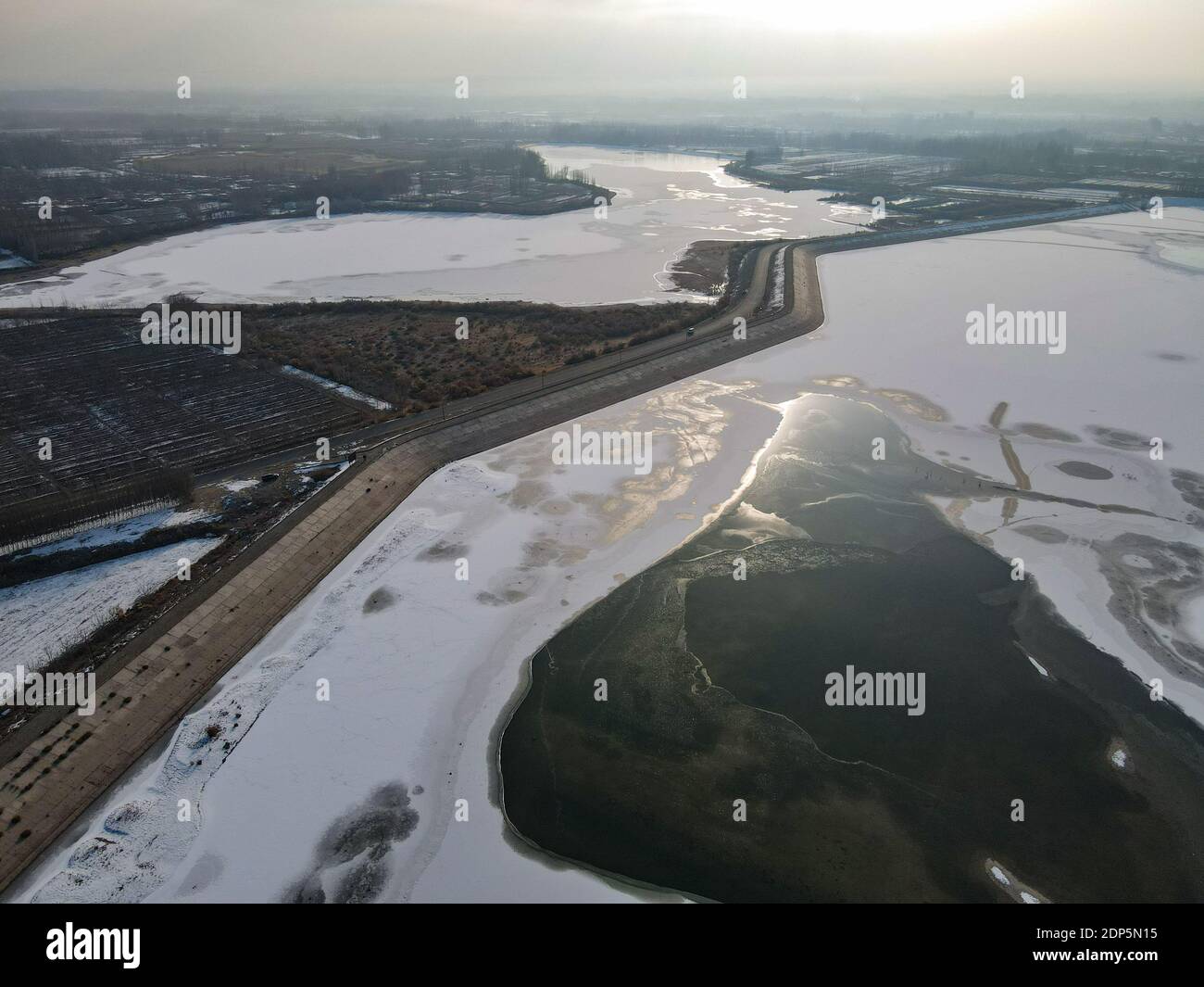 Zepu. 18th Dec, 2020. Aerial photo taken on Dec. 18, 2020 shows the ...