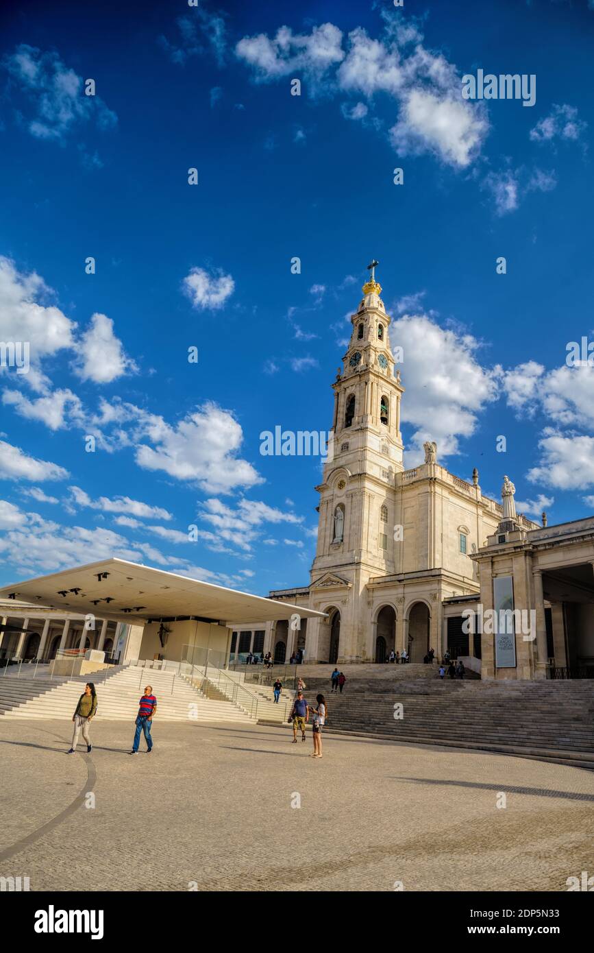 Fatima is located in the Centr of Portugal.Sanctuary of Our Lady of ...