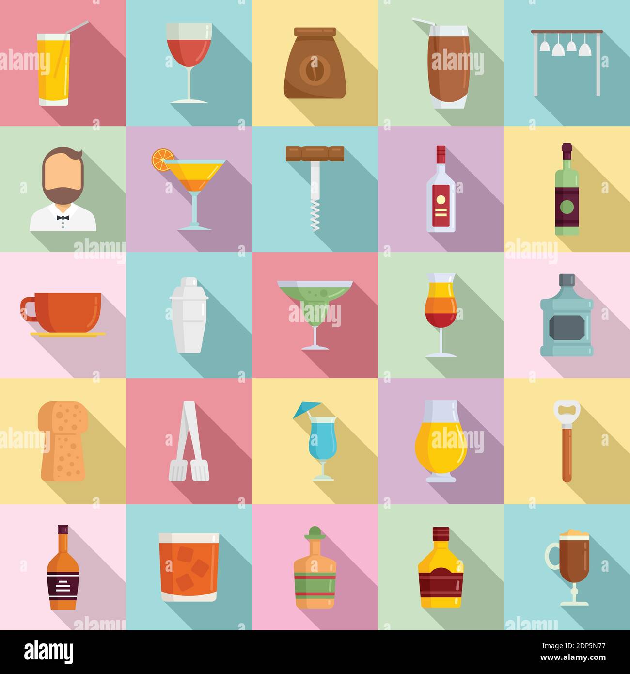 Bartender hipster Stock Vector Images - Alamy