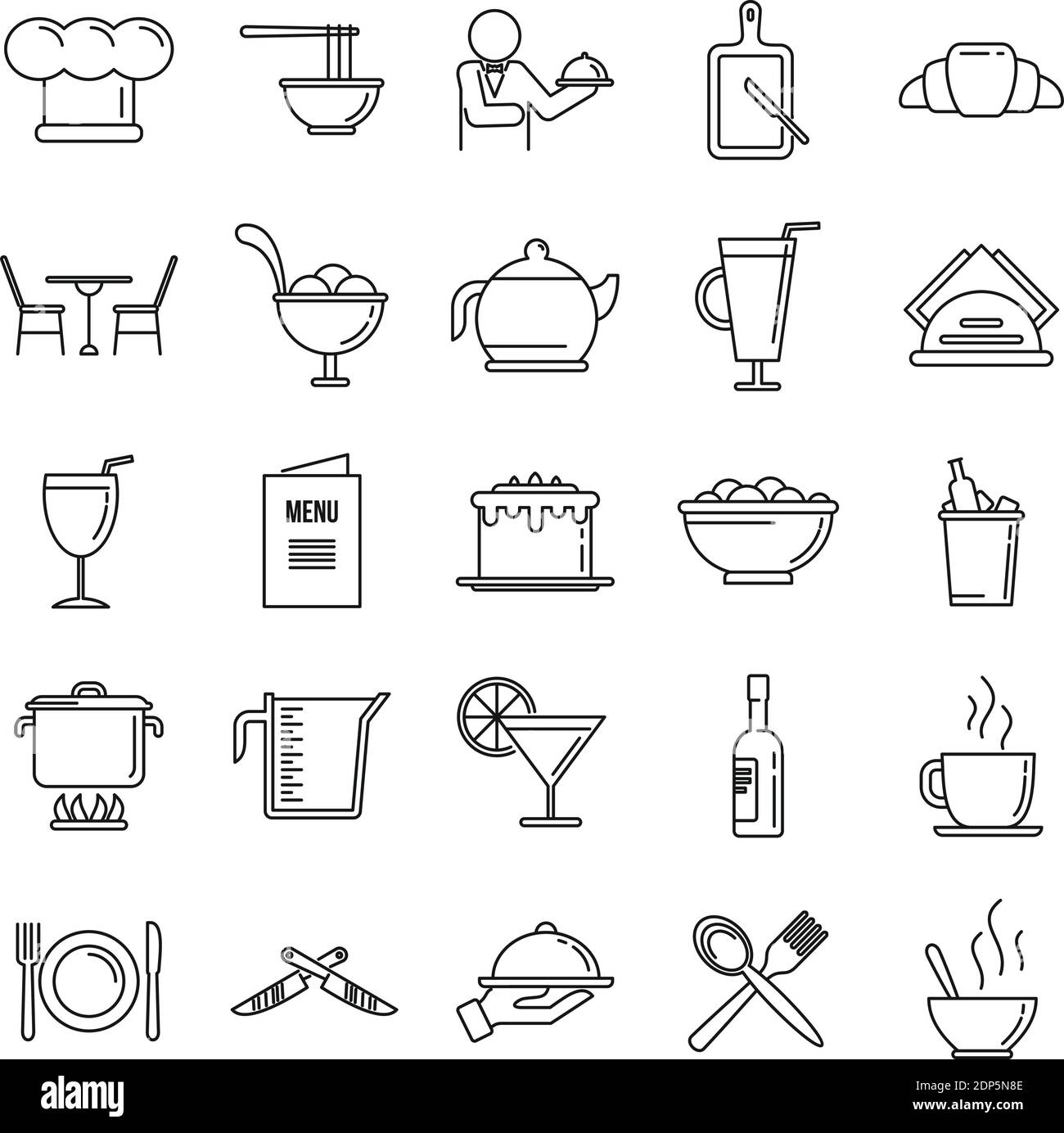 Baker outline hi-res stock photography and images - Alamy