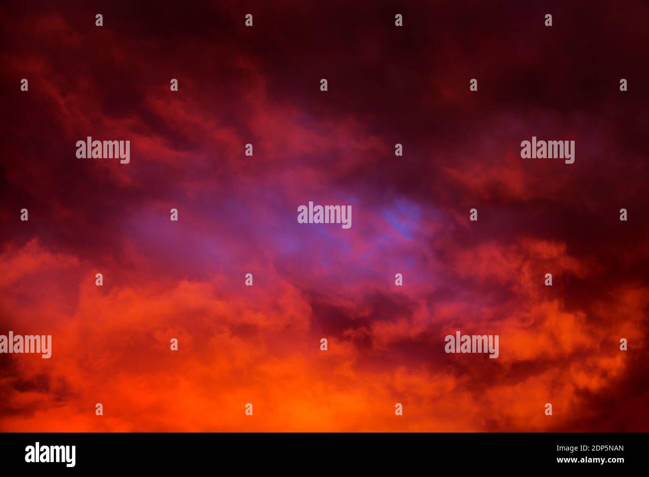 Natural Red Dramatic Clouds Area Background Stock Photo - Alamy