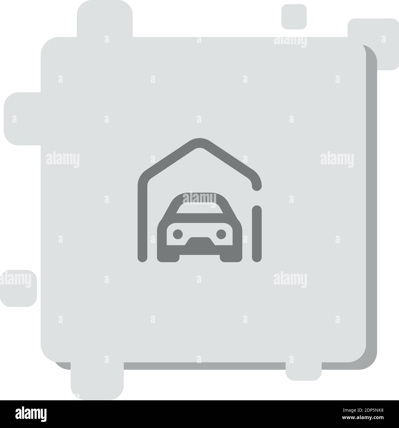garage vector icon modern simple vector illustration Stock Vector Image ...