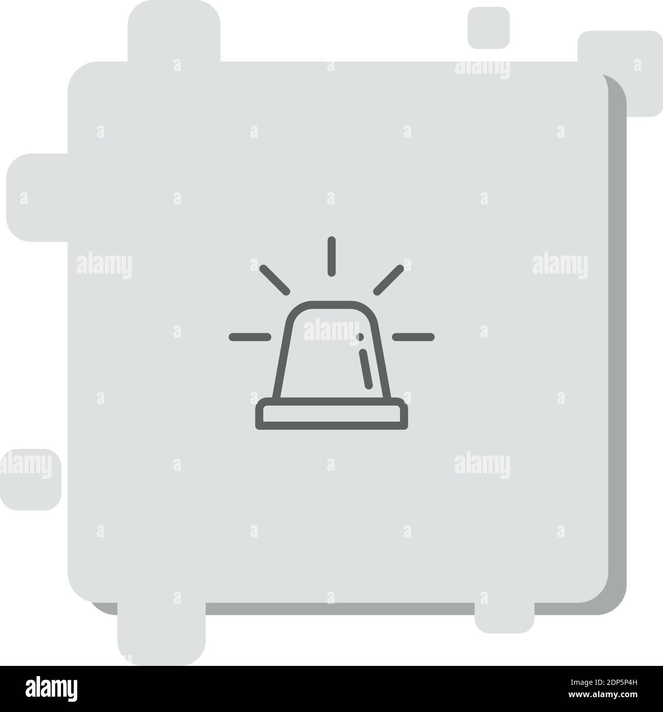 siren vector icon modern simple vector illustration Stock Vector Image ...