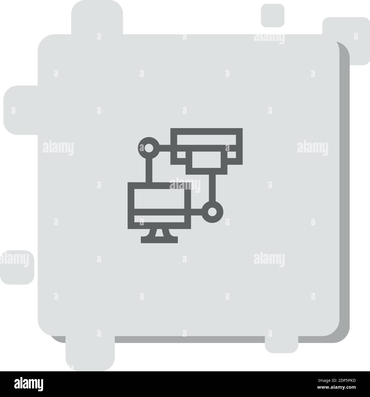 printing vector icon modern simple vector illustration Stock Vector ...