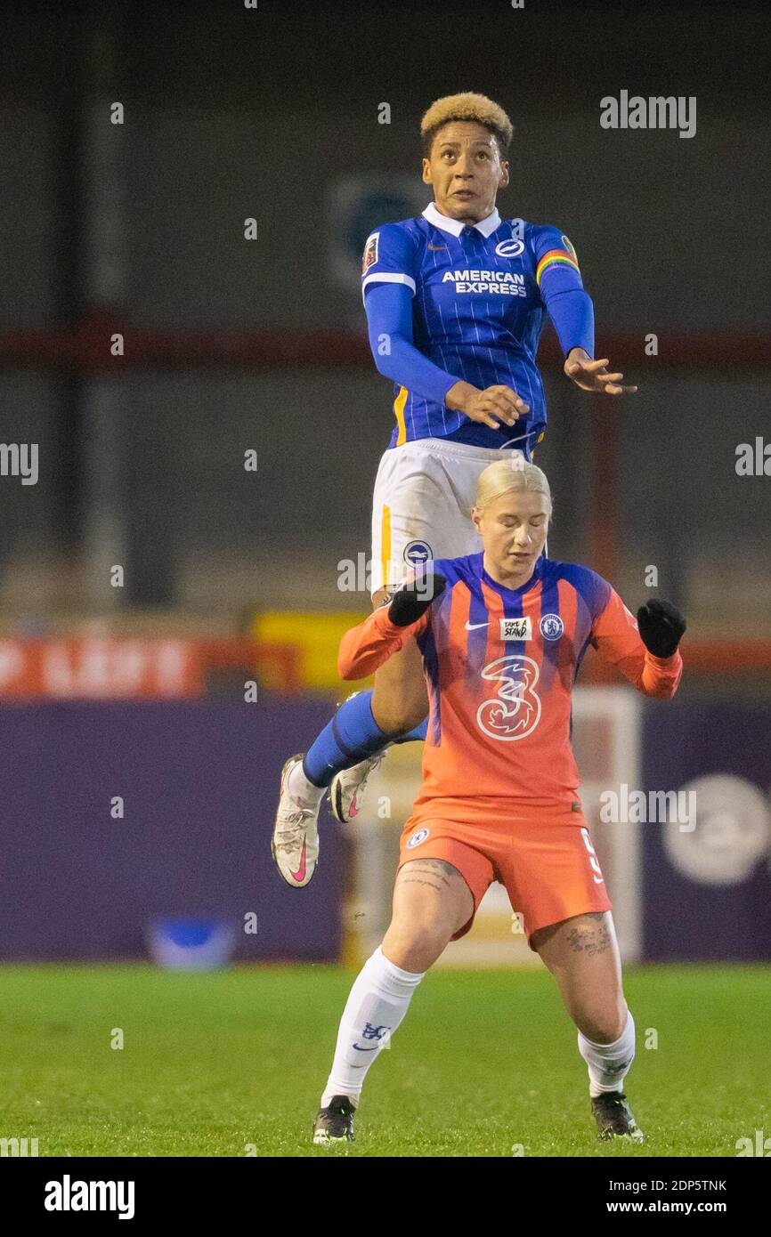 Victoria Williams #20 of Brighton & Bethany England #9 of Chelsea Stock ...