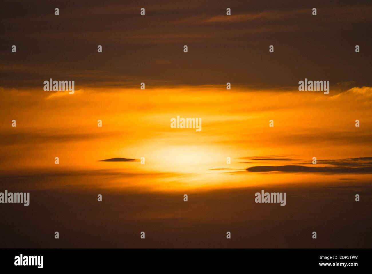 Sunset light Twilight - The beauty is light during twilight sky, yellow ...