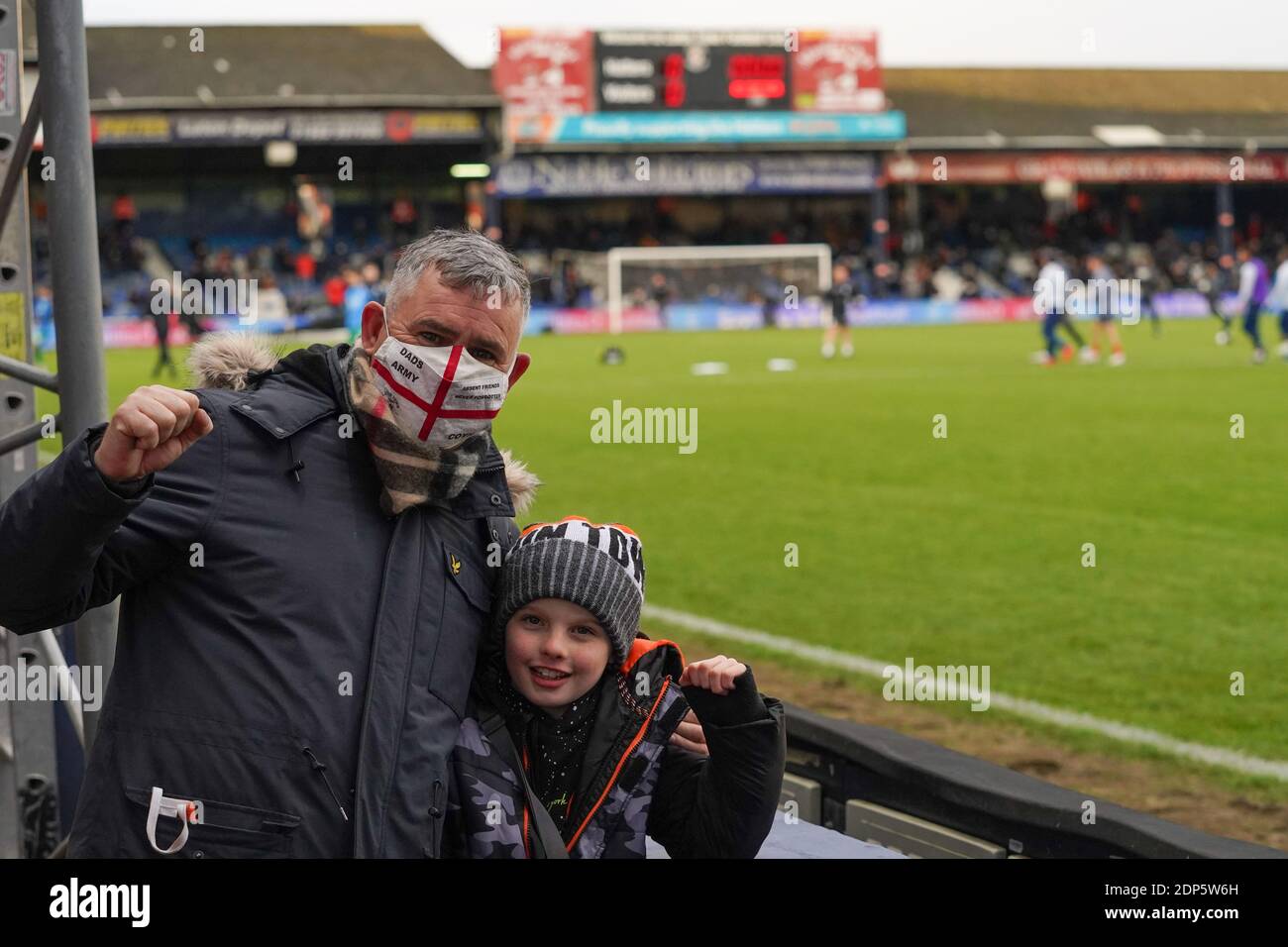 Father and Son happy to be back at Luton Town Football Club. Luton Town ...