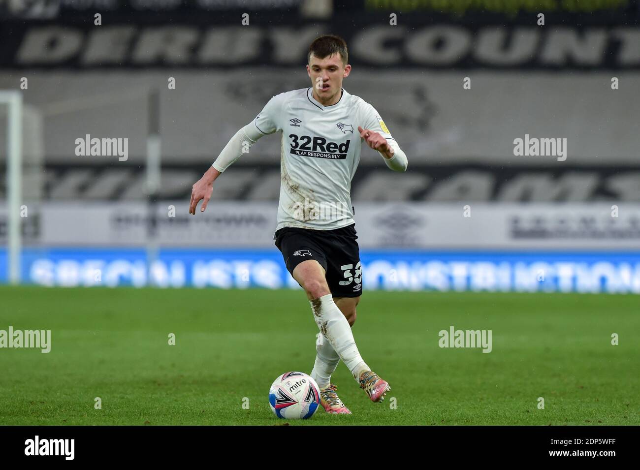 Jason Knight #38 of Derby County in action during the game Stock Photo ...