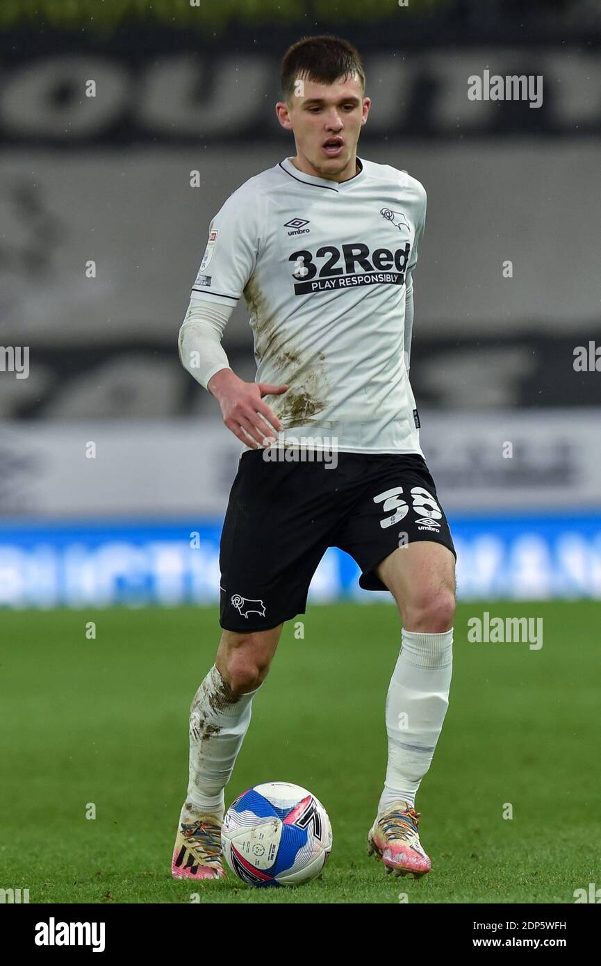 Jason Knight #38 of Derby County in action during the game Stock Photo ...