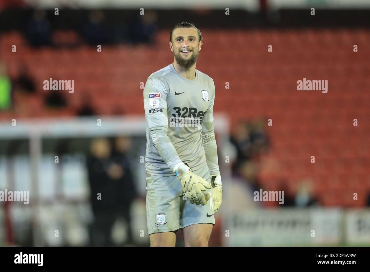 Declan Rudd #1 of Preston North End during the game Stock Photo - Alamy