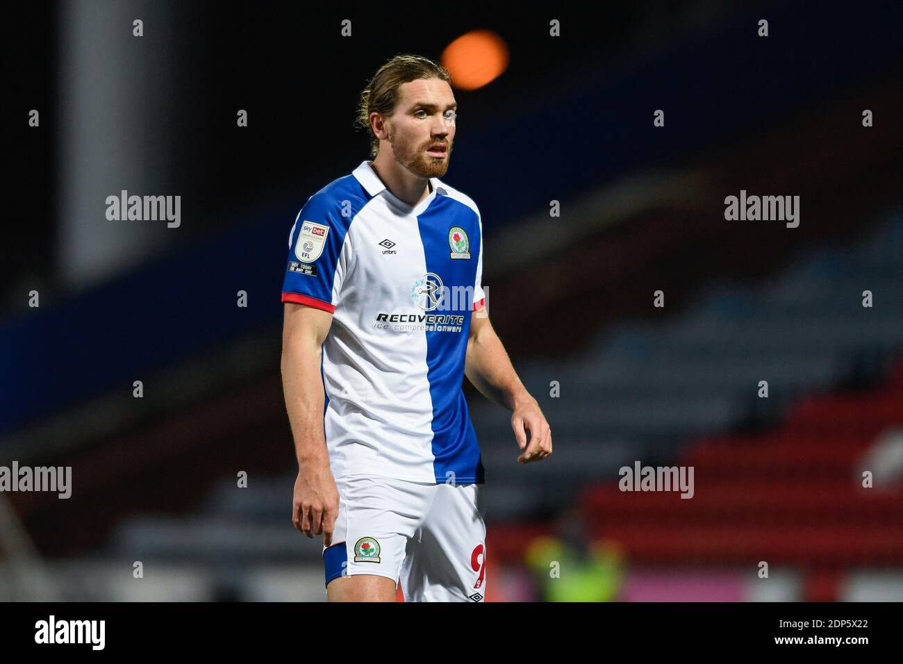 Sam Gallagher #9 of Blackburn Rovers in action during the game Stock ...