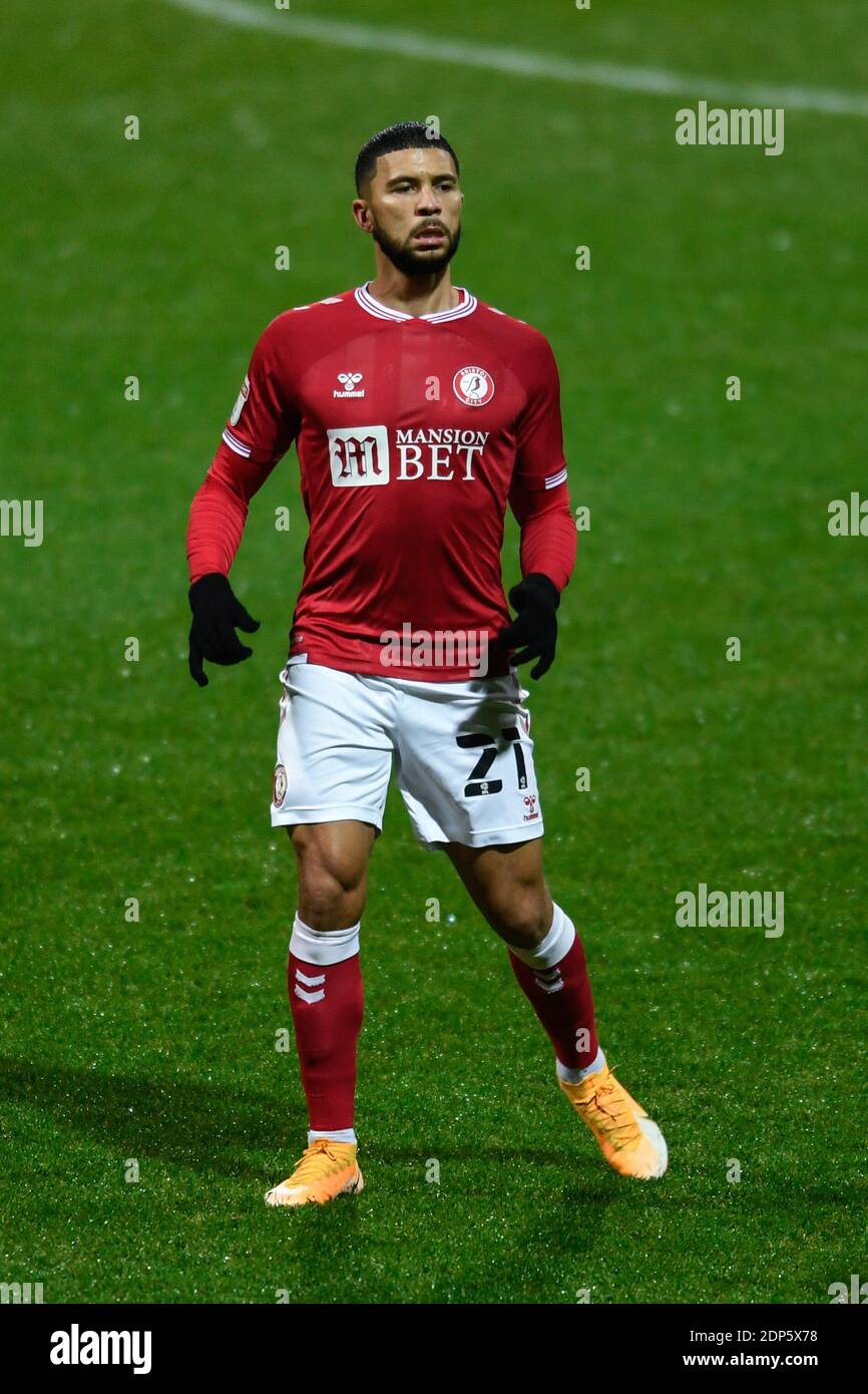 Nahki Wells #21 of Bristol City in action during the game Stock Photo ...