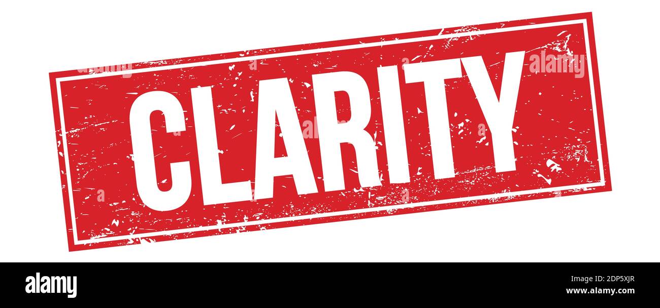 Clarity stamp hi-res stock photography and images - Alamy