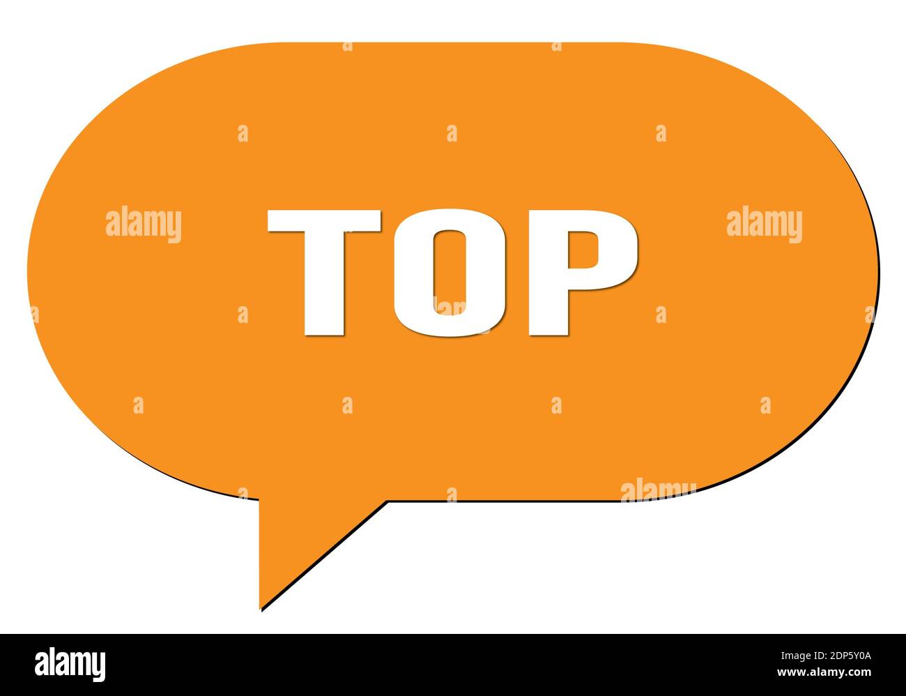Word top written in Cut Out Stock Images & Pictures - Alamy