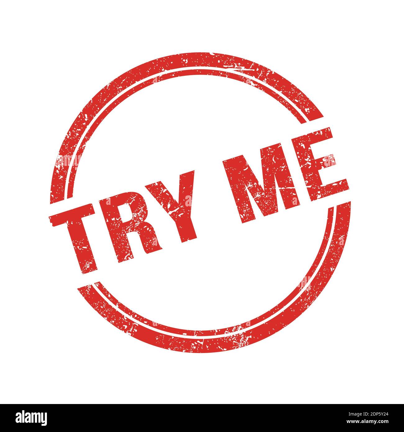 Try stamp sign round hi-res stock photography and images - Alamy