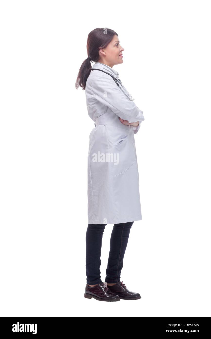 Full Body Woman Doctor High Resolution Stock Photography and Images - Alamy