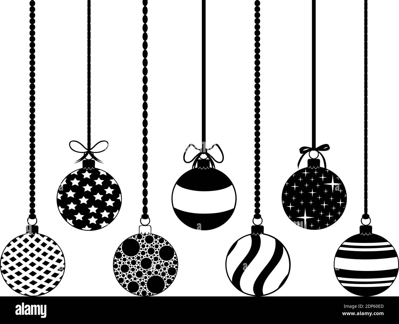Suspended decorations Stock Vector Images - Alamy