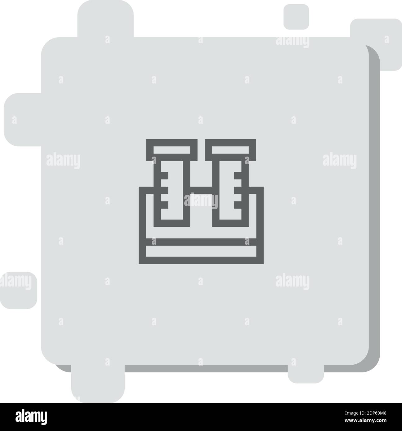 test tubes vector icon modern simple vector illustration Stock Vector ...
