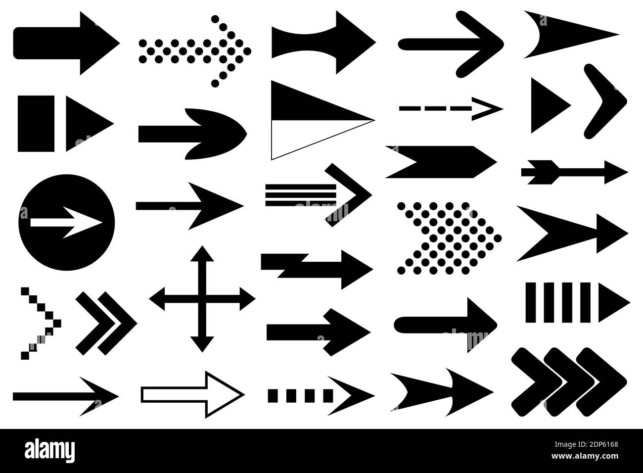 Arrow right on target Cut Out Stock Images & Pictures - Alamy