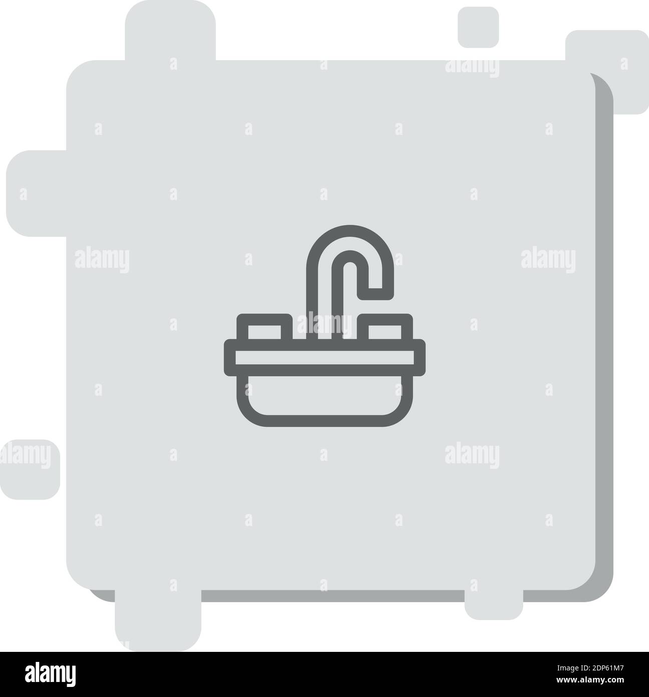 sink vector icon modern simple vector illustration Stock Vector Image ...