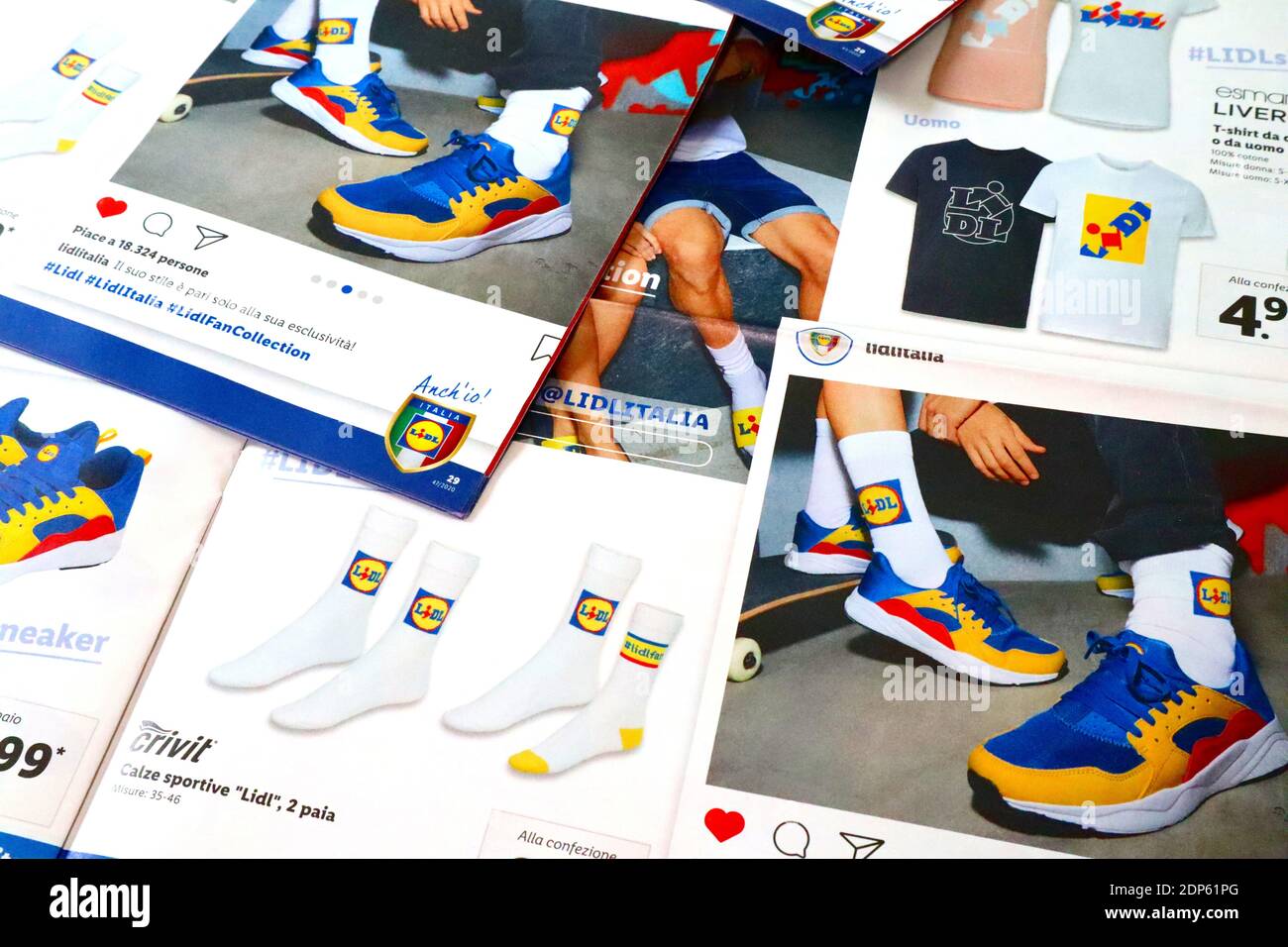 LIDL Supermarket chain Weekly Ad Flyer for Limited Edition of Sneakers ...