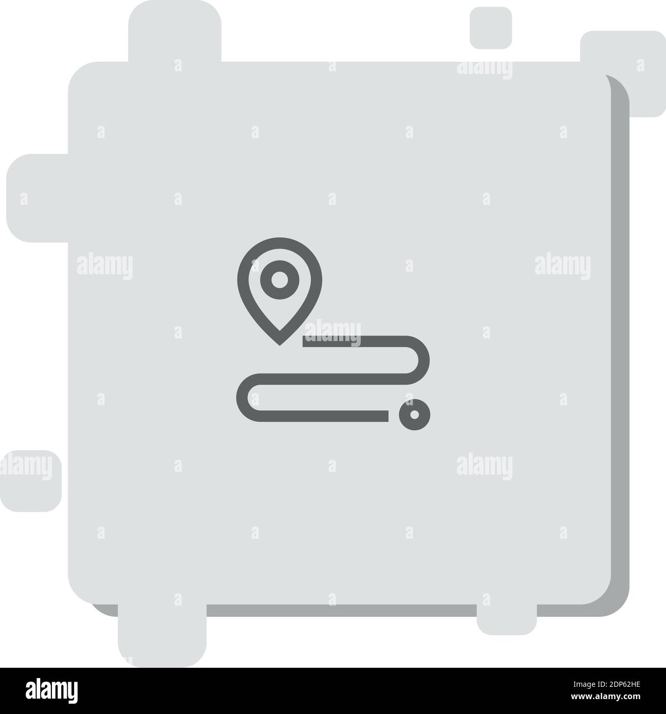 destination vector icon modern simple vector illustration Stock Vector ...