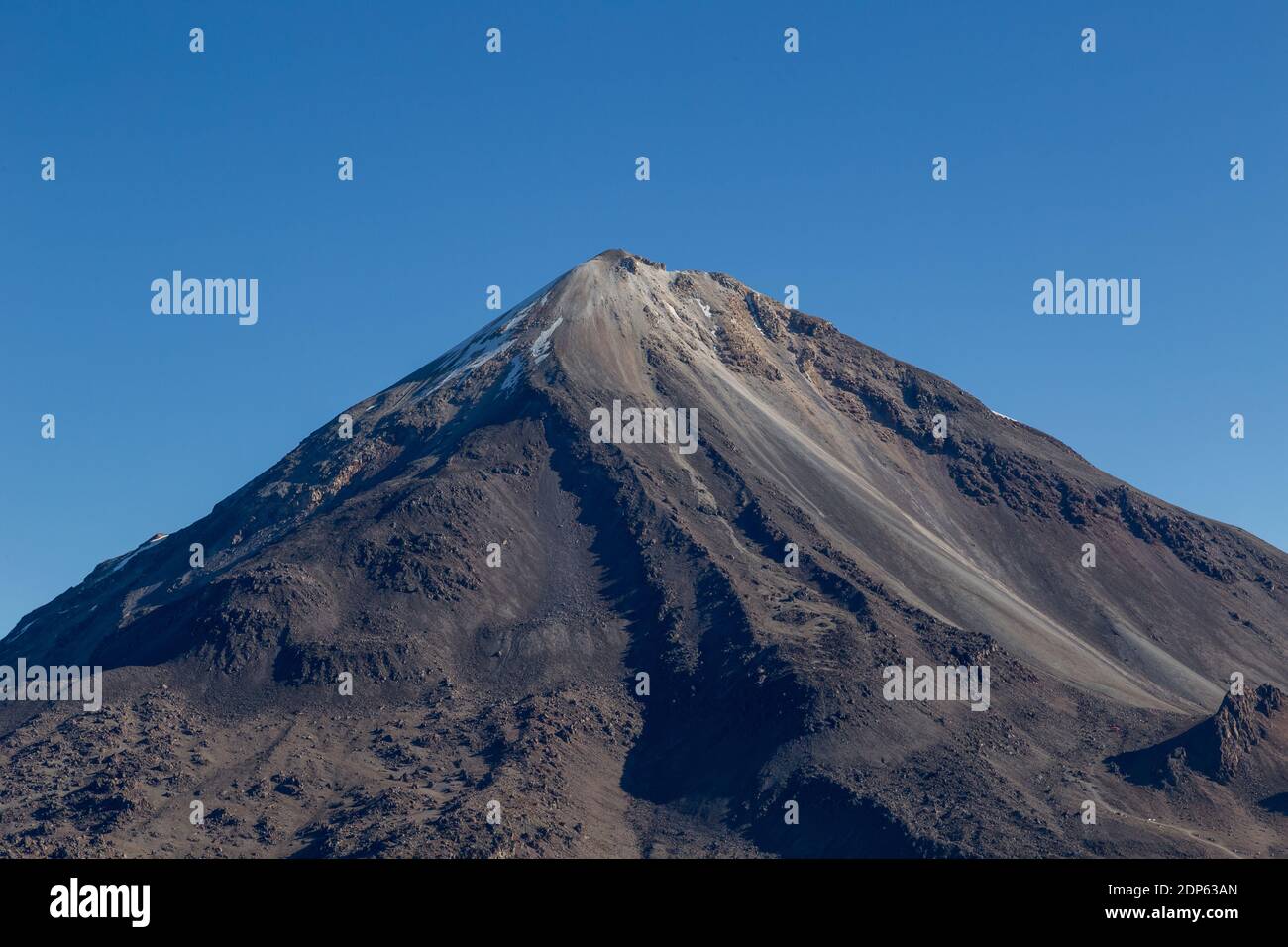 A beautiful shot of the Pico de Orizaba volcano in Mexico. Relief ...