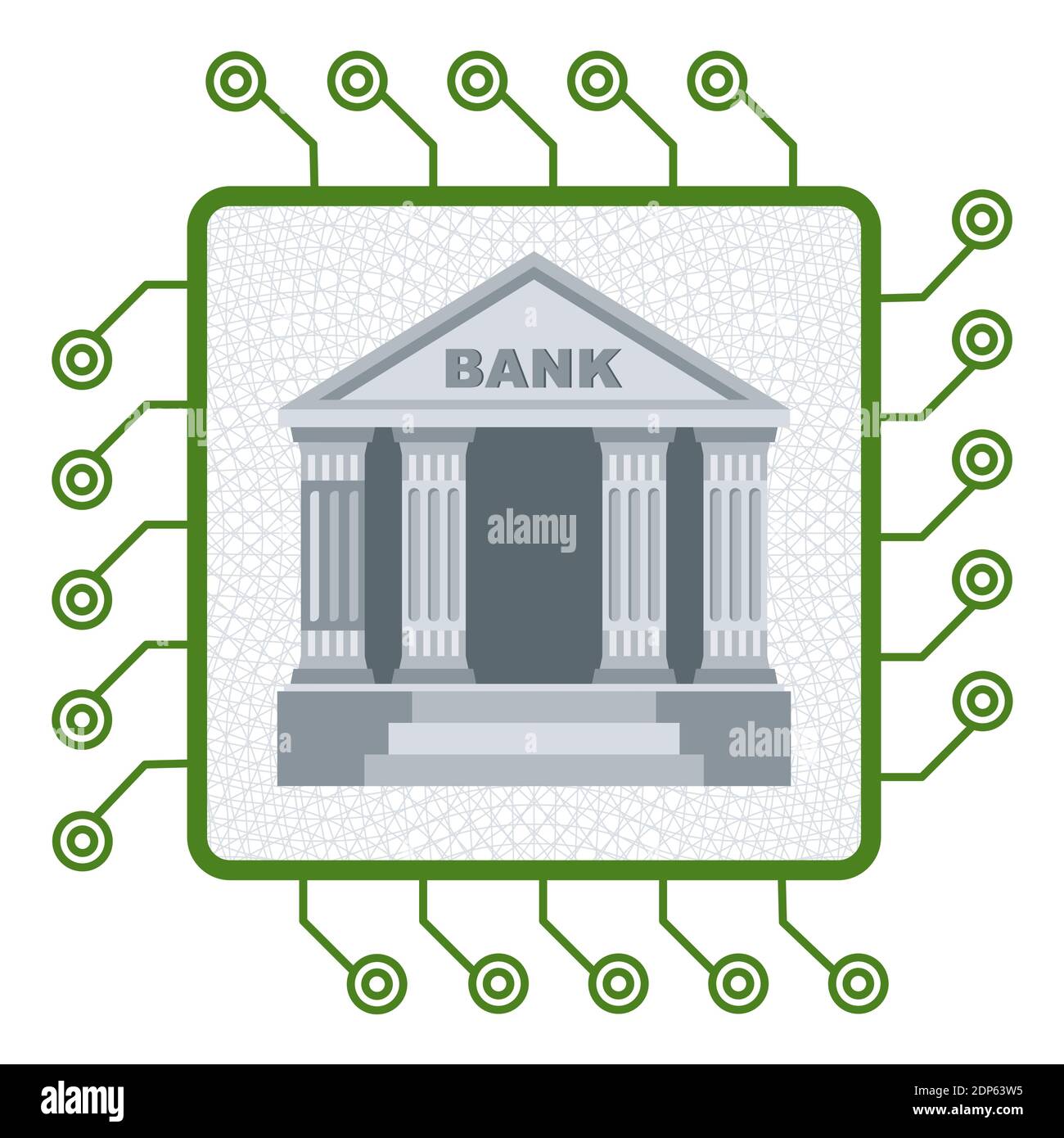 Inside of computer cpu Stock Vector Images - Alamy