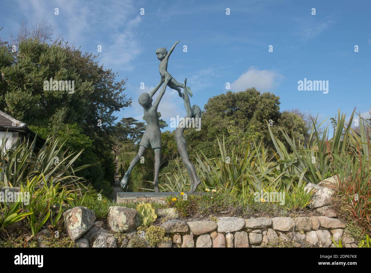 Bronze Sculpture of Three Children Playing by David Wynne in the Abbey ...