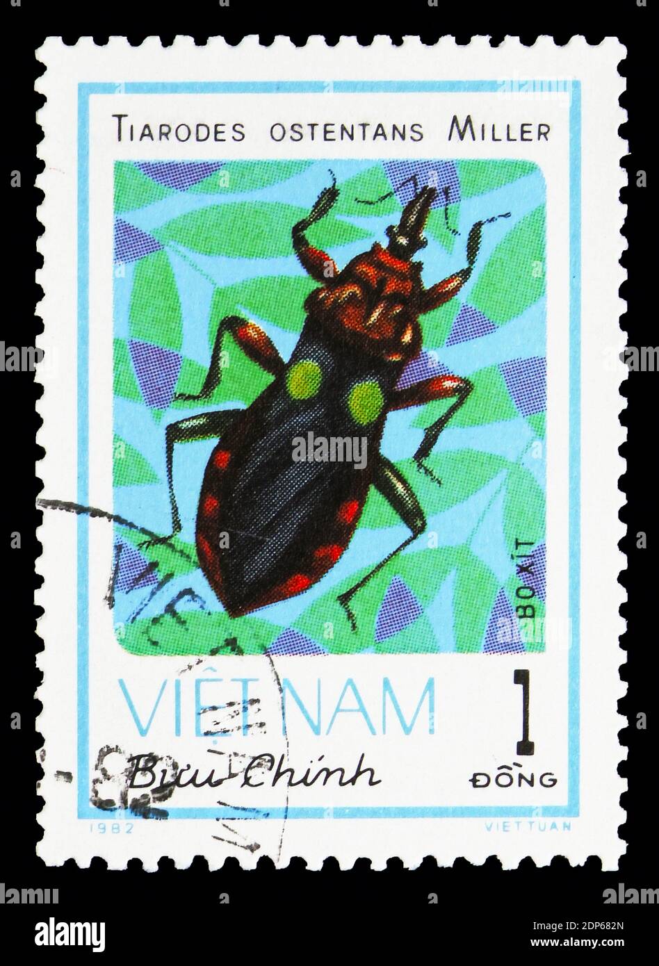 MOSCOW, RUSSIA - SEPTEMBER 26, 2018: A stamp printed in Vietnam shows ...