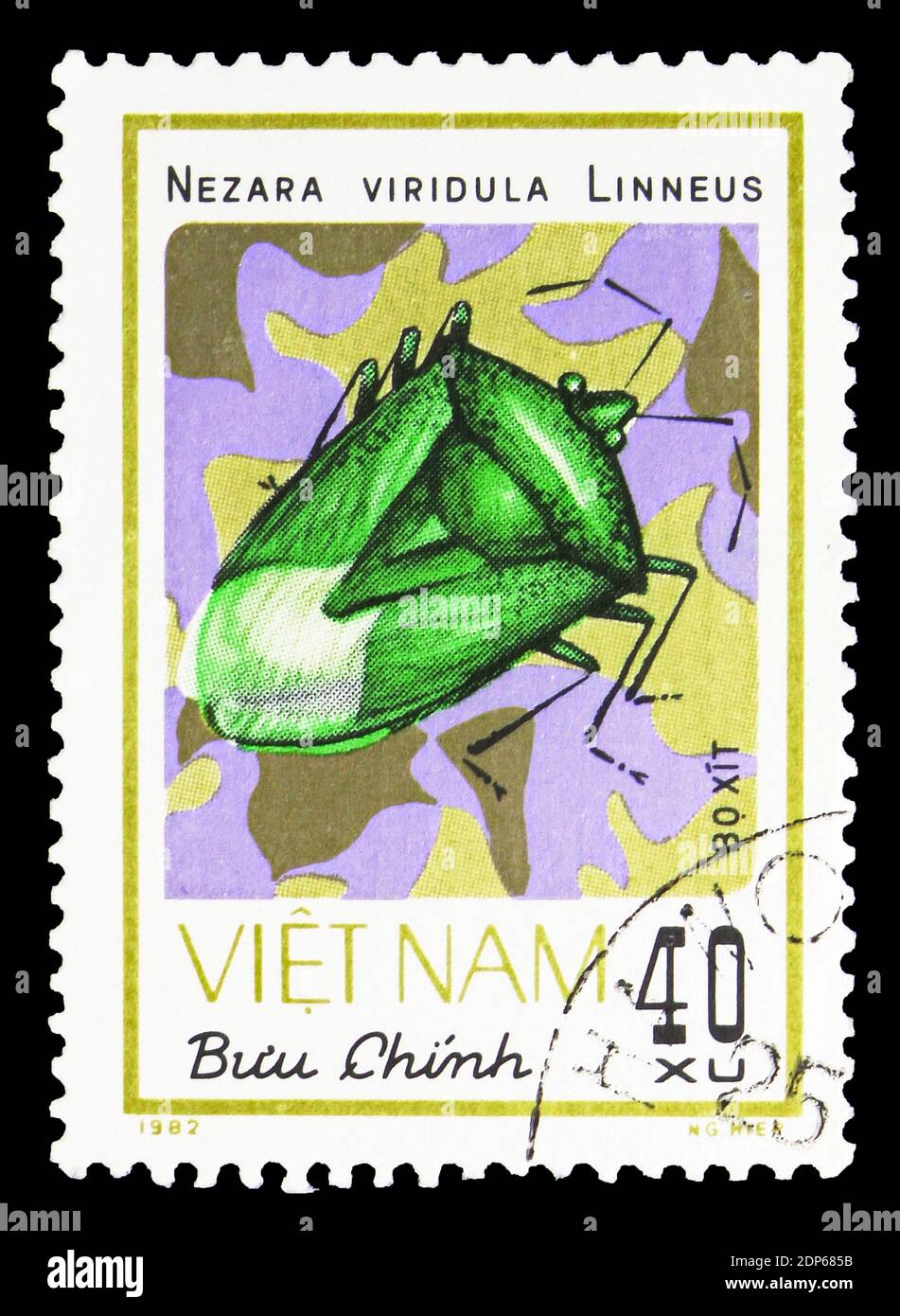 MOSCOW, RUSSIA - SEPTEMBER 26, 2018: A stamp printed in Vietnam shows ...