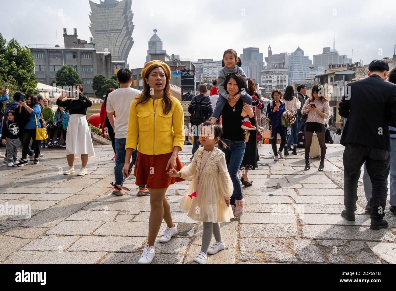 Macau, semi-autonomous Chinese territory. Macao the 2019-12-23. Macao ...