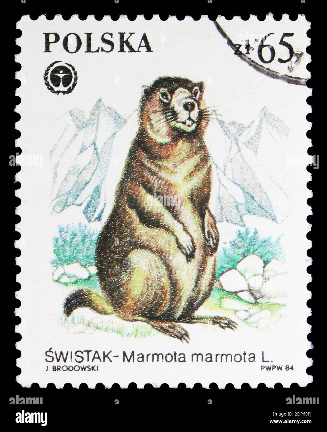 MOSCOW, RUSSIA - SEPTEMBER 15, 2018: A stamp printed in Poland shows ...