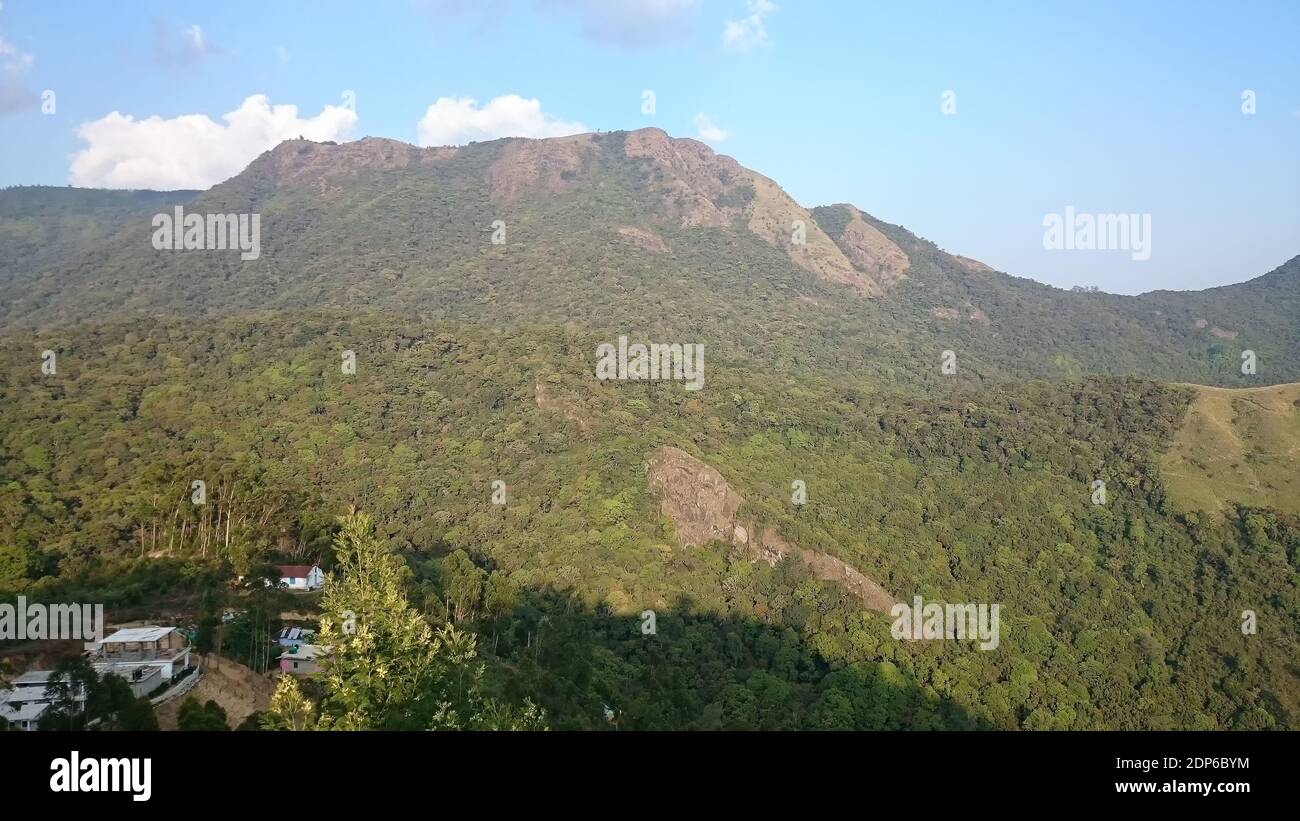A Part of The Western Ghats in munnar top view point Stock Photo - Alamy