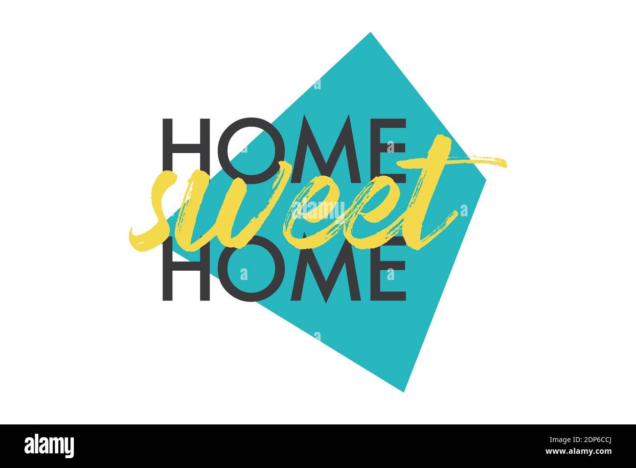 Sweet word text handwritten Cut Out Stock Images & Pictures - Alamy