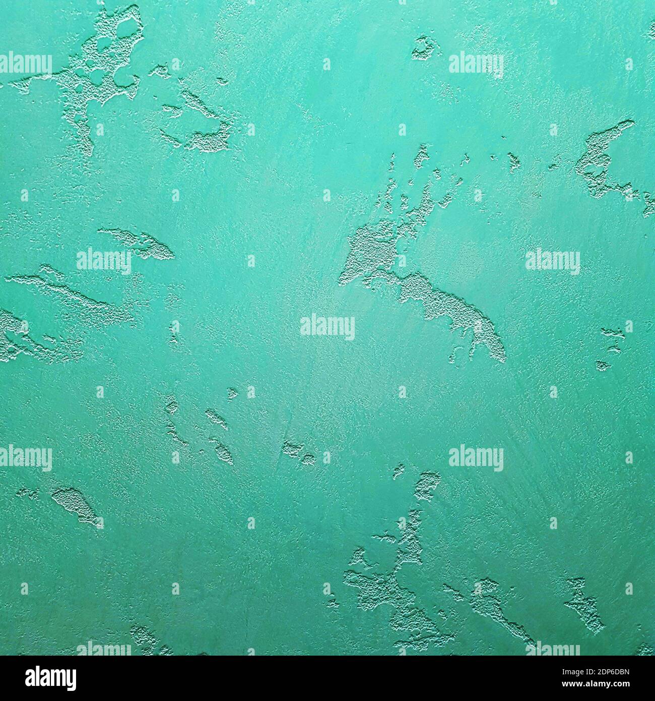 Blue aged ceramic tile with abstract pattern for wall and floor decor ...