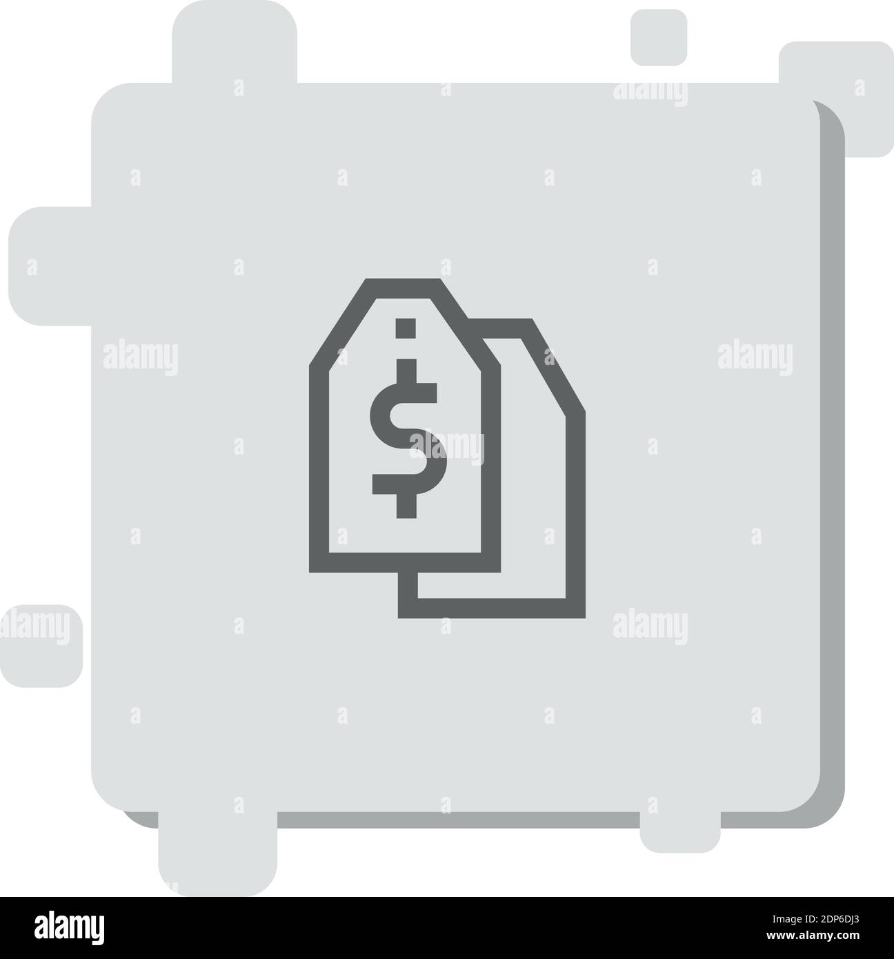 price tag vector icon modern simple vector illustration Stock Vector ...