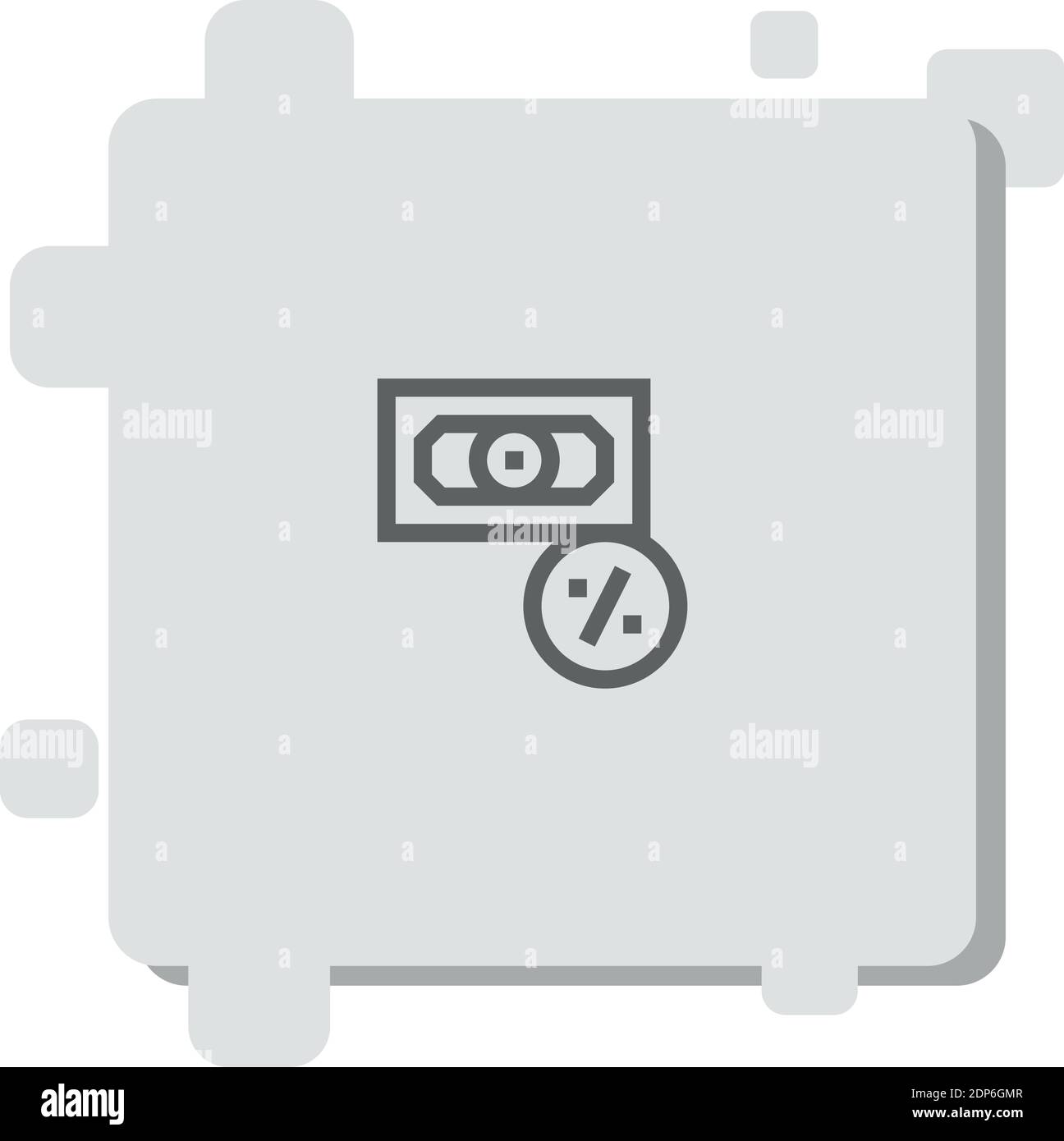 interest rate vector icon modern simple vector illustration Stock ...