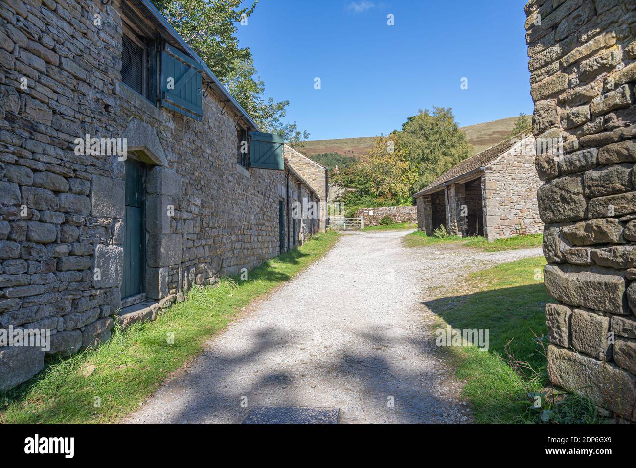 Farm Buildings in Edale Stock Photo - Alamy