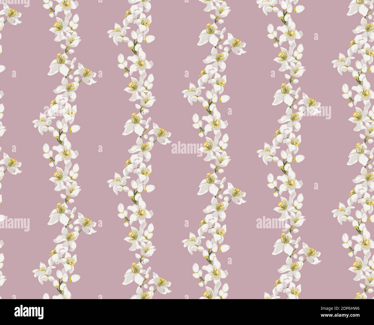 Lemon trees illustration Stock Vector Images - Alamy