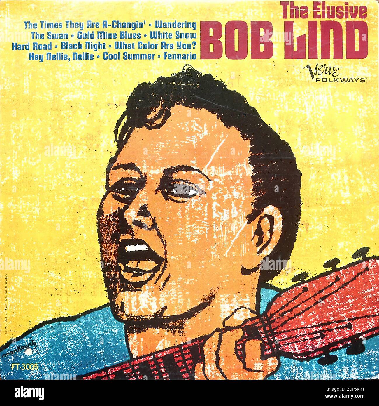 The Elusive Bob Lind, Verve Folkways FT FTS-3005 - Vintage vinyl album ...