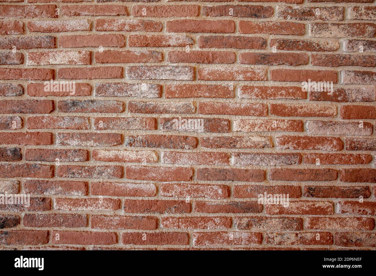 Fire brick wall texture. Red brick wall texture in horizontal view ...