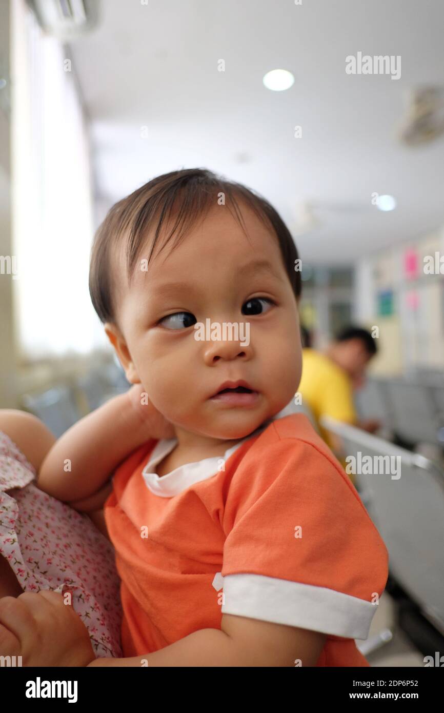 Strabismus infant hi-res stock photography and images - Alamy