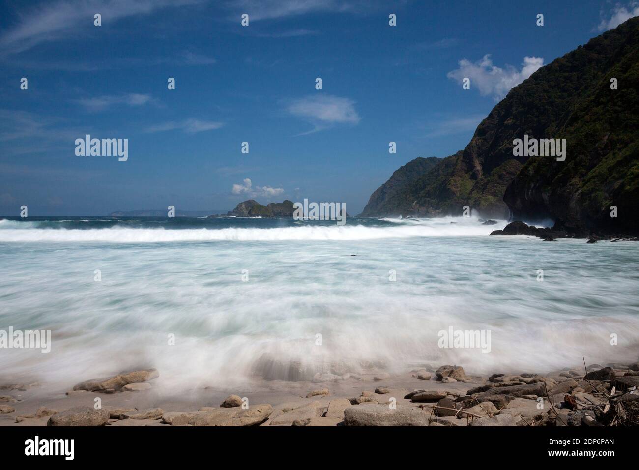 Papuma beach is one of the marine tourism destinations in Jember ...