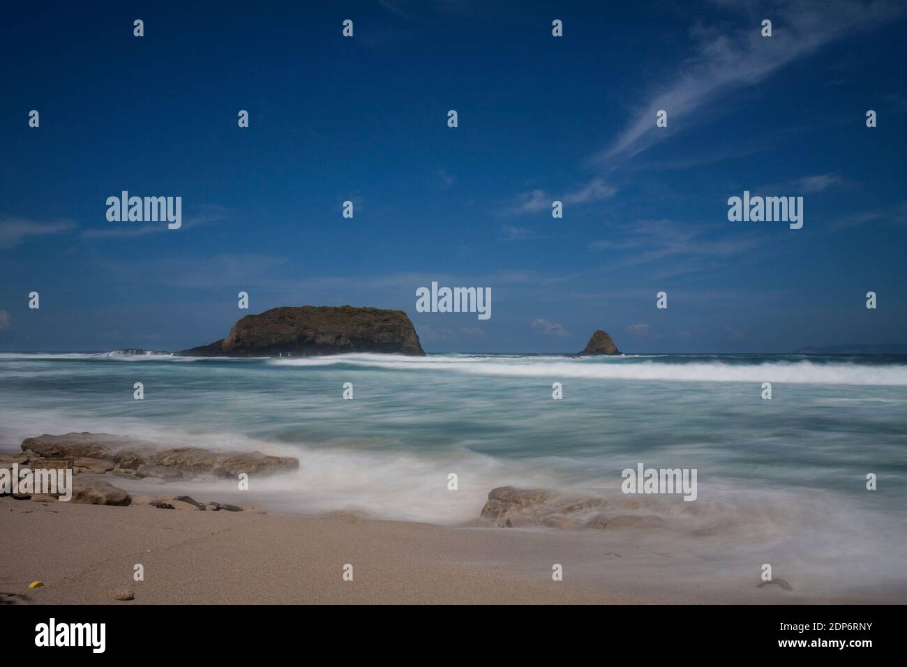 Papuma beach is one of the marine tourism destinations in Jember ...