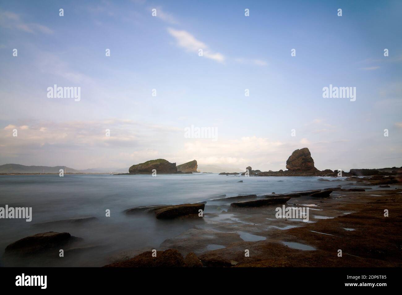 Papuma beach is one of the marine tourism destinations in Jember ...