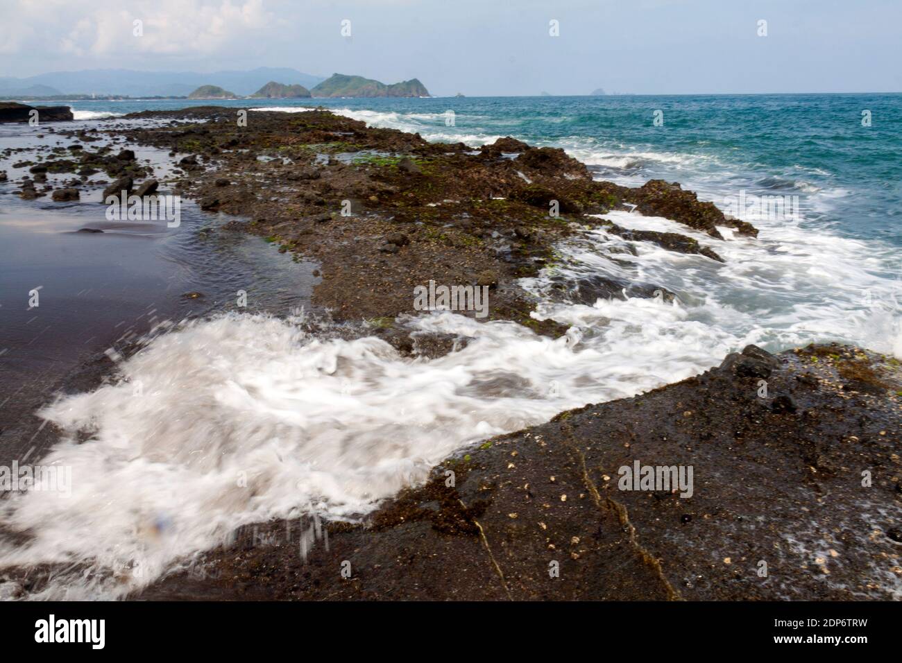 Papuma beach is one of the marine tourism destinations in Jember ...