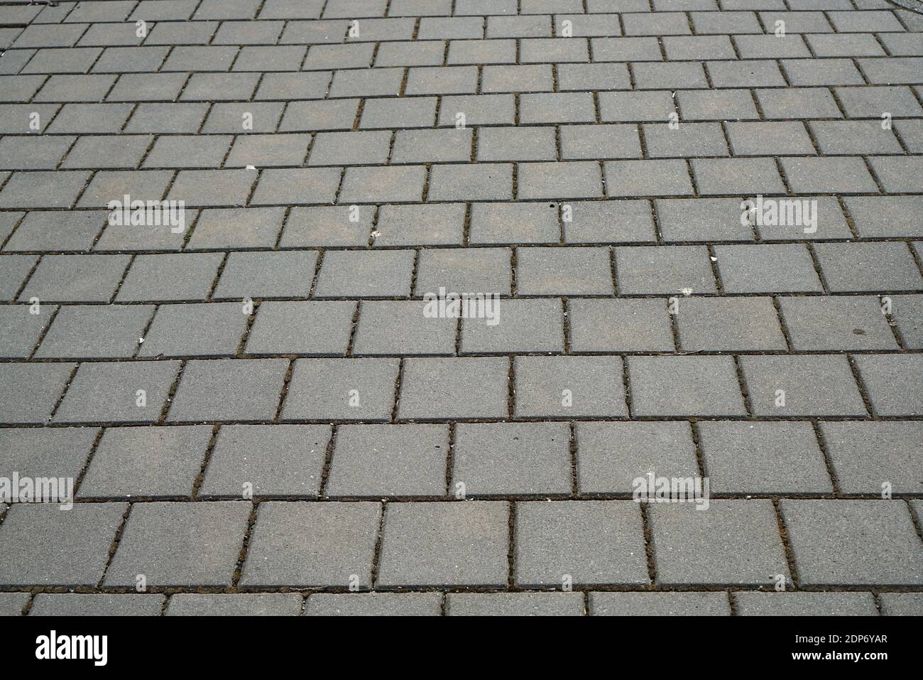 A high angle shot of a rough stone pavement Stock Photo - Alamy