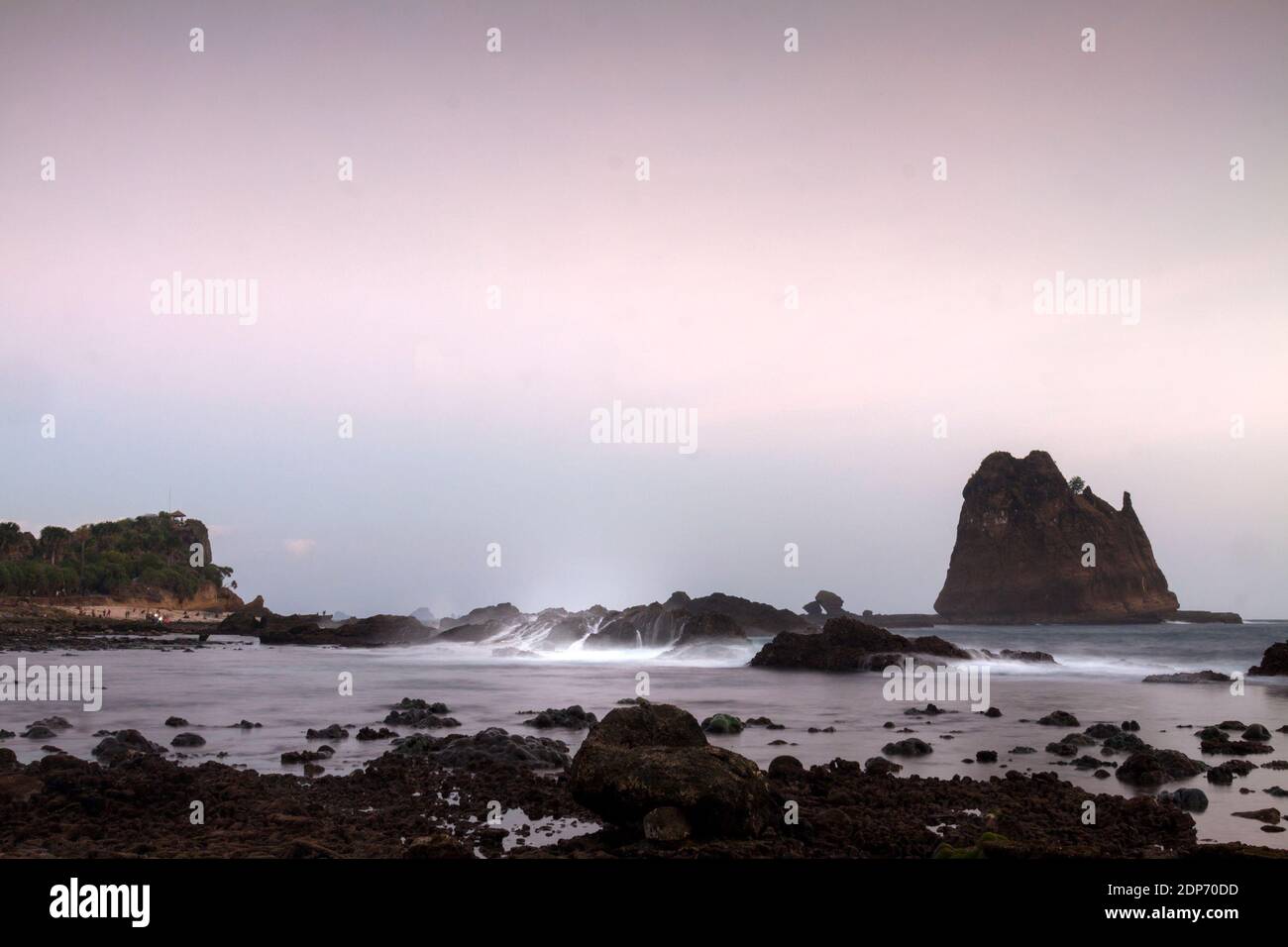 Papuma beach is one of the marine tourism destinations in Jember ...