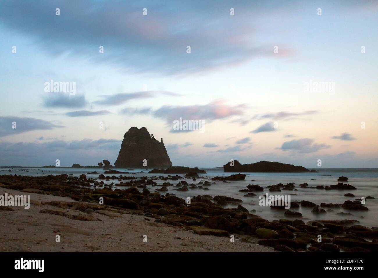 Papuma beach is one of the marine tourism destinations in Jember ...